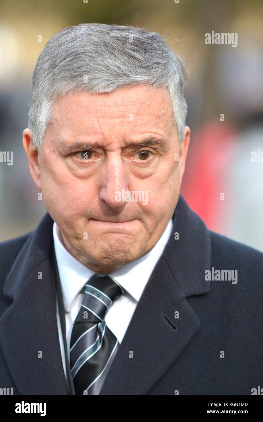 Jim Fitzpatrick MP (Labour: Poplar and Limehouse) on College Green ...