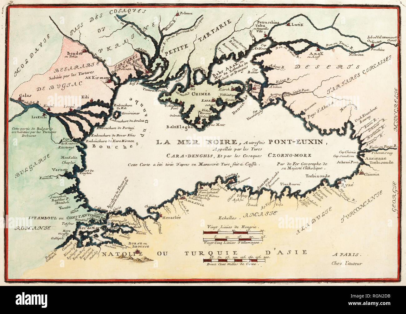 Map ancient paris hi-res stock photography and images - Alamy