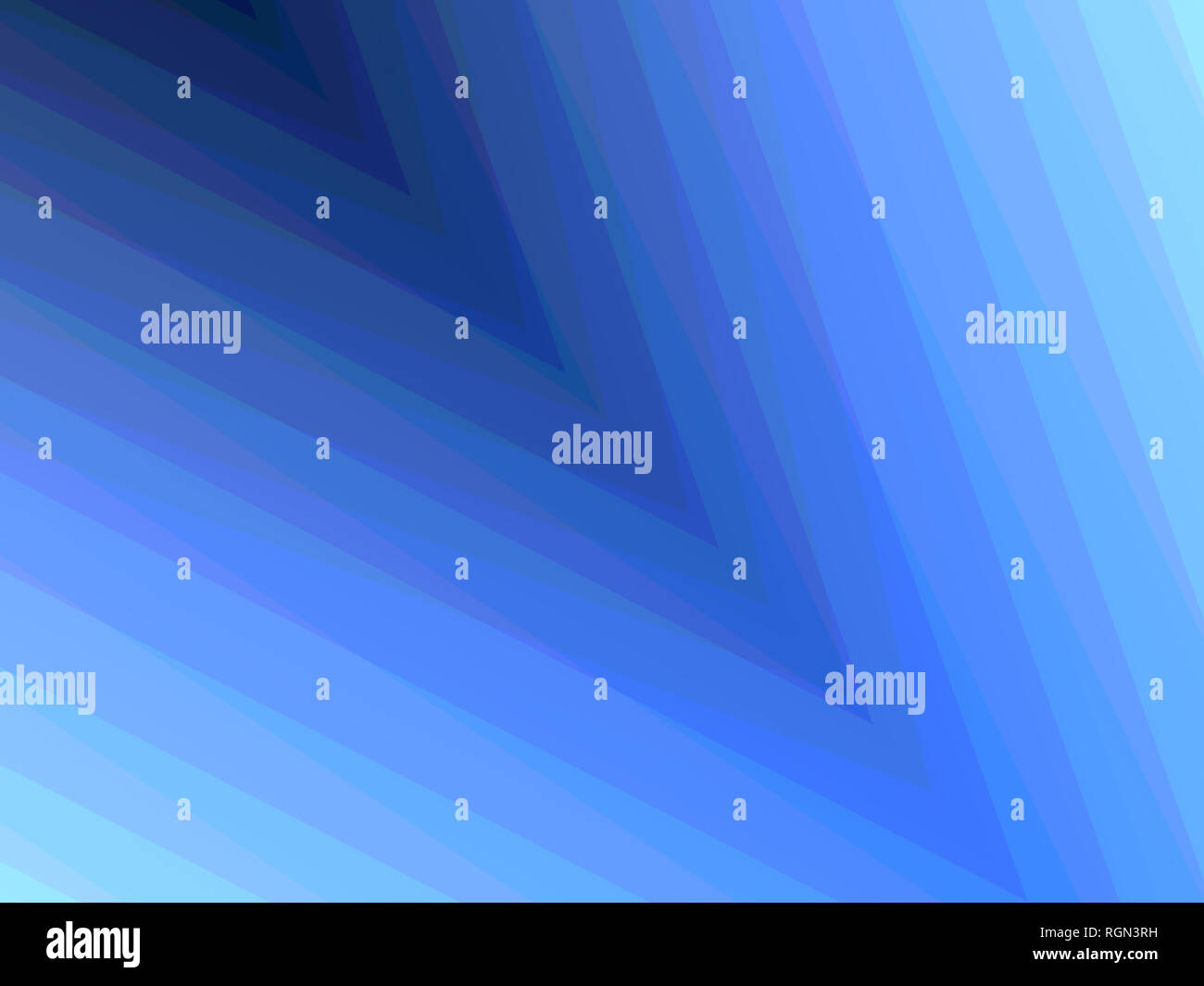 Abstract blue decorative geometric advertising, modern diagonal stripes ...