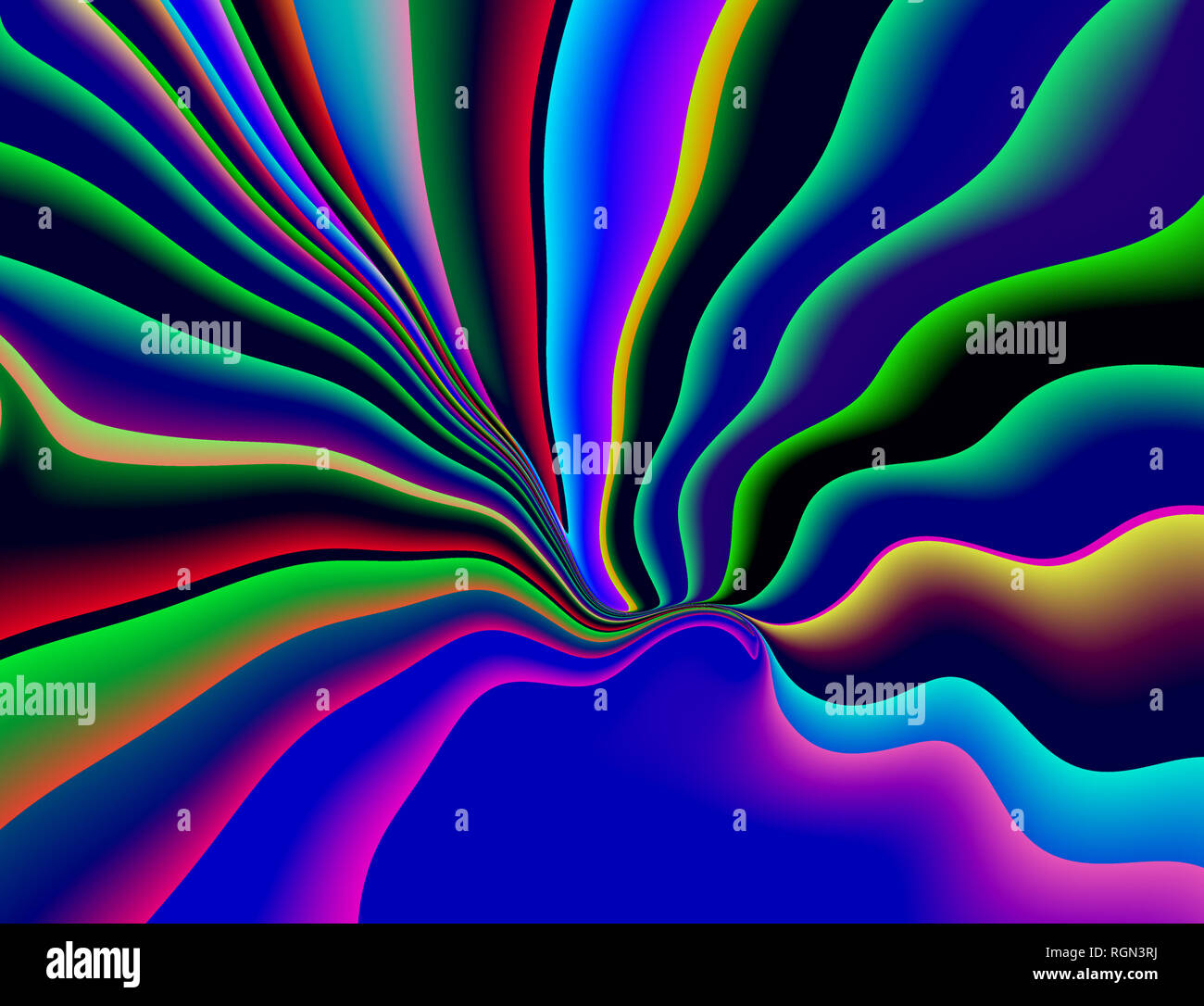 Abstract movement colorful waves hi-res stock photography and images ...