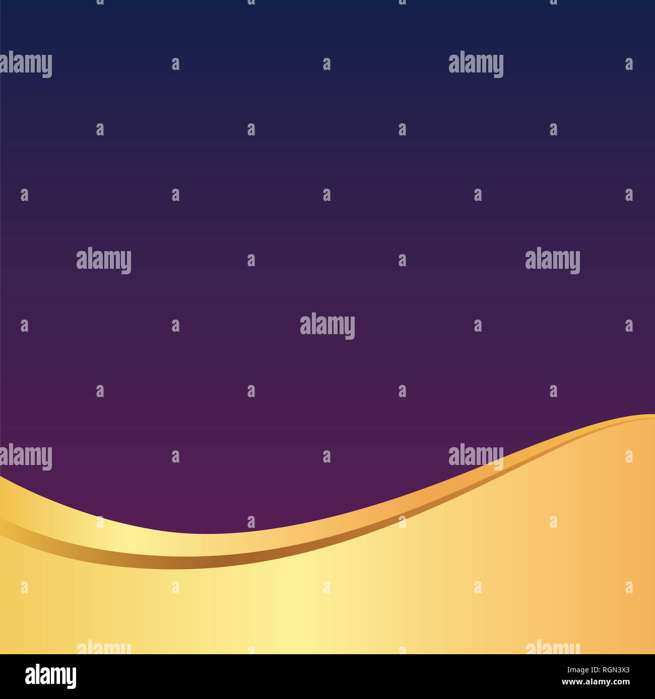 Gold wave pattern hi-res stock photography and images - Alamy