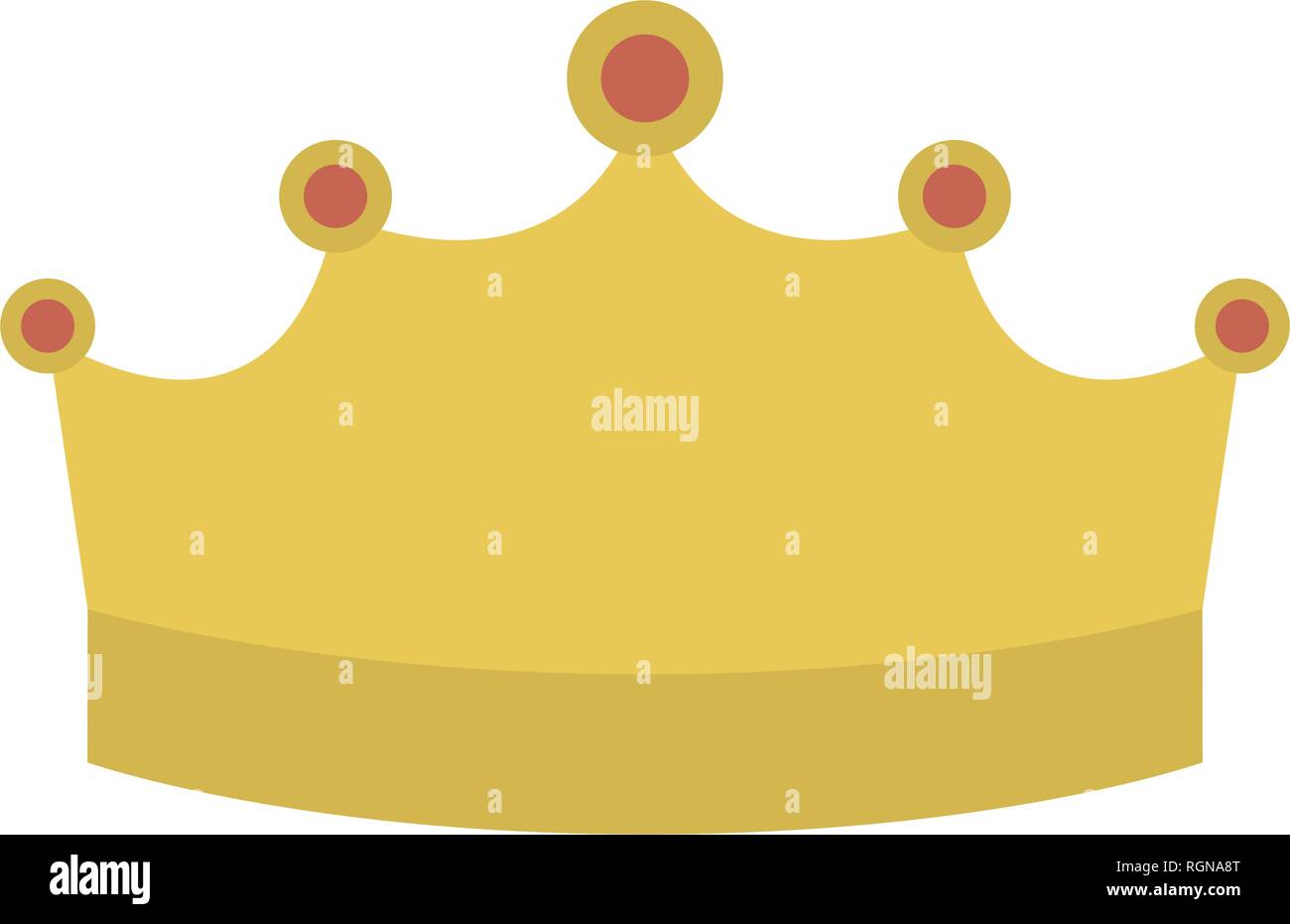 golden crown isolated icon Stock Vector Image & Art - Alamy