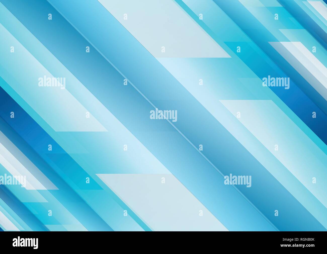 Light blue geometric technology abstract background. Vector modern ...