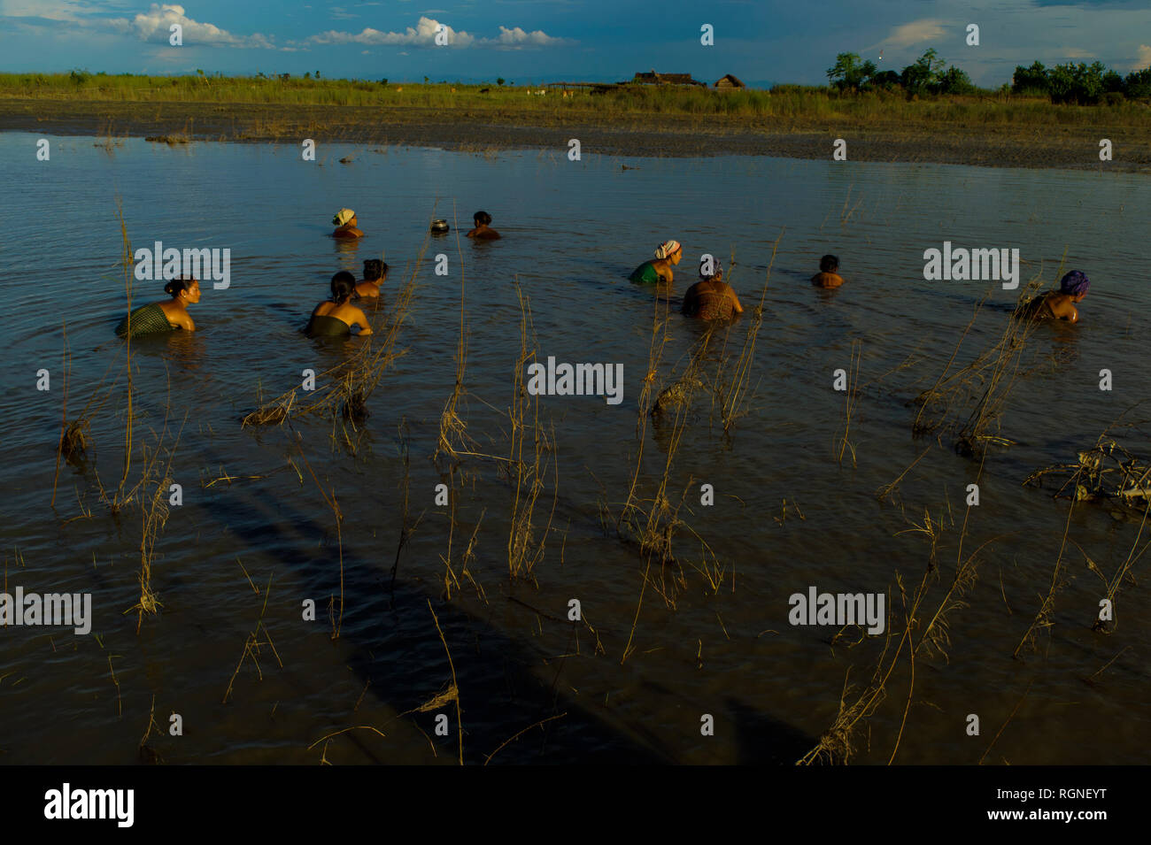 Majuli women hi-res stock photography and images - Alamy