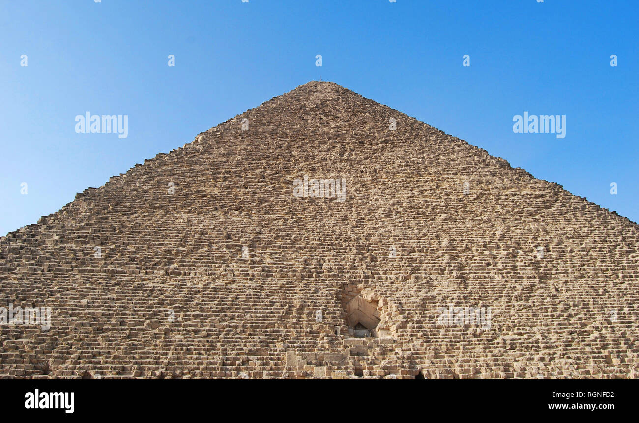 The great Cheops Pyramid in Cairo, Egypt Stock Photo - Alamy