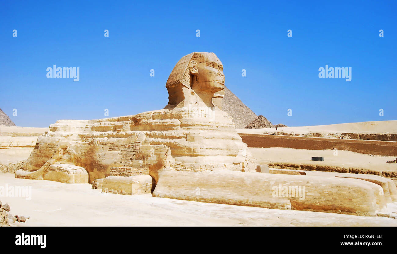 Restored sphinx hi-res stock photography and images - Alamy