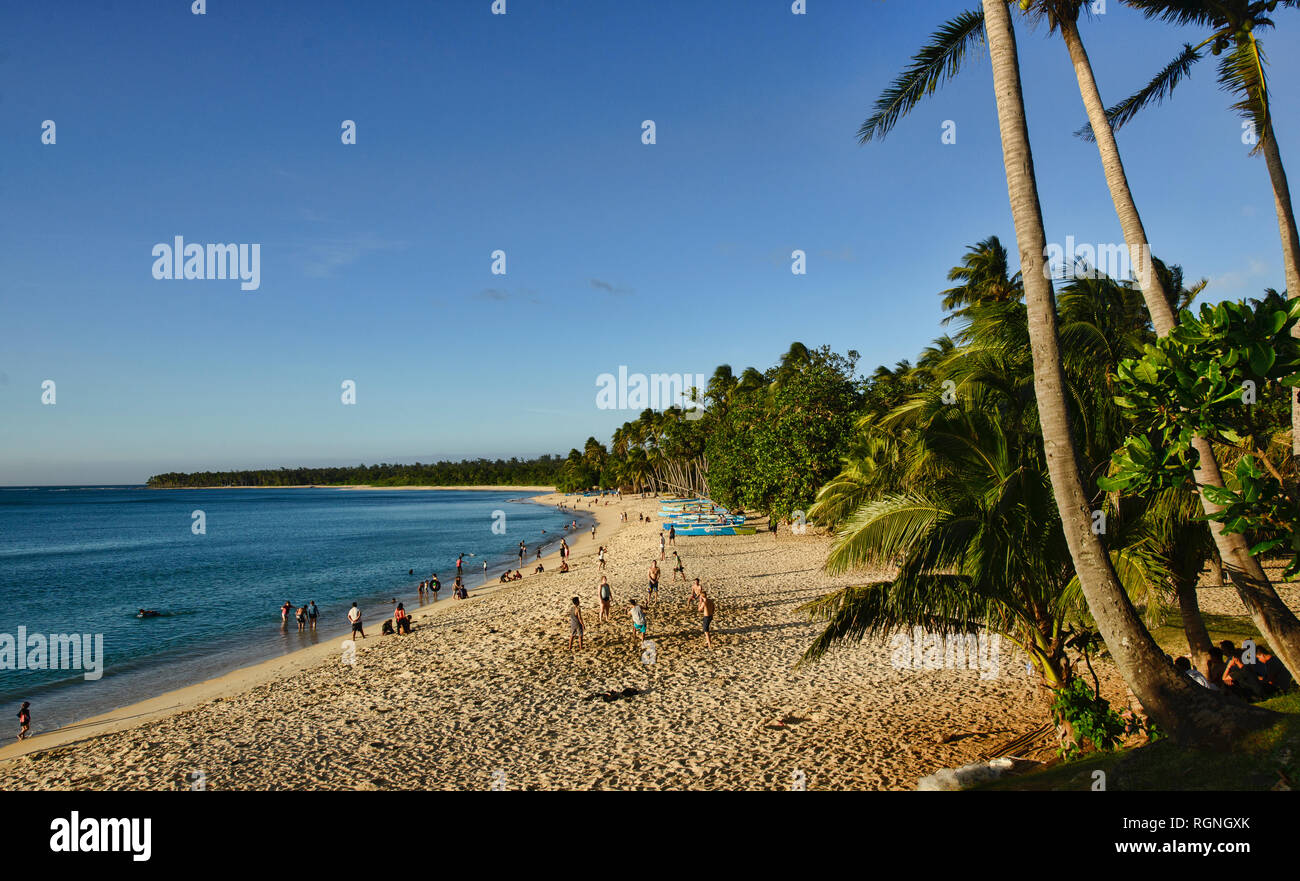 Beautiful Saud Beach, Pagudpud, Ilocos Norte, Philippines Stock Photo ...