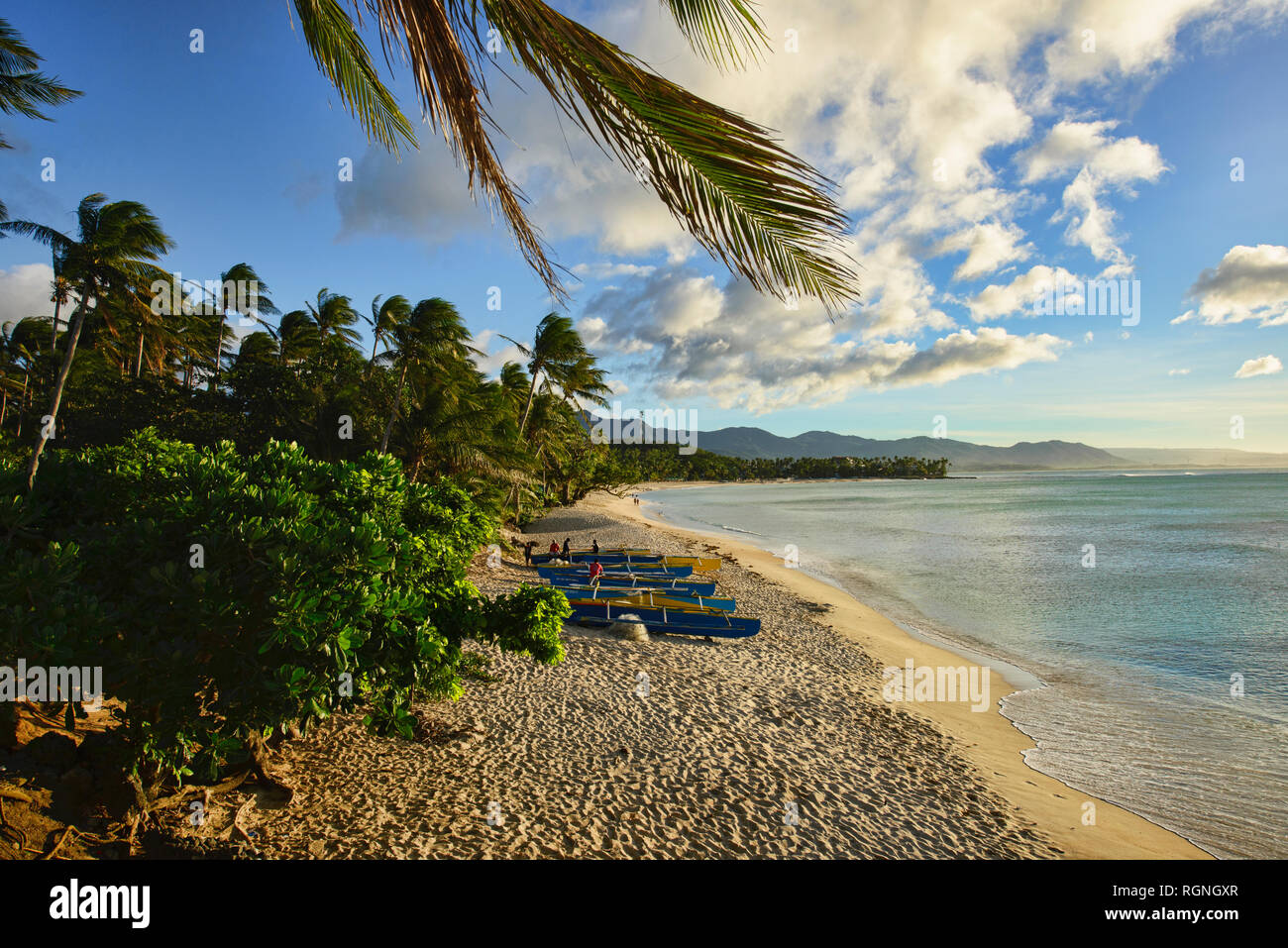 Beautiful Saud Beach, Pagudpud, Ilocos Norte, Philippines Stock Photo ...