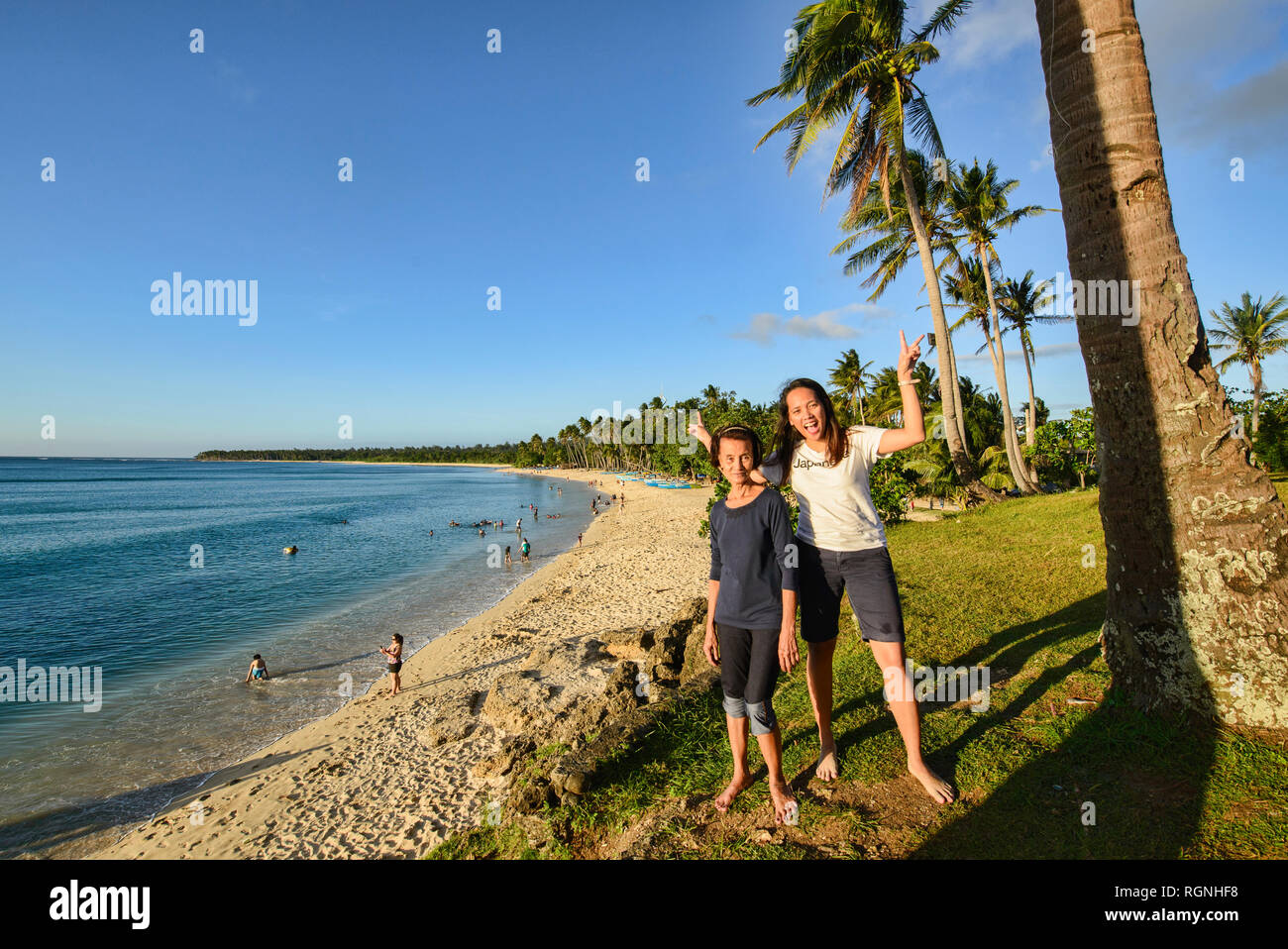 Beautiful Saud Beach, Pagudpud, Ilocos Norte, Philippines Stock Photo ...