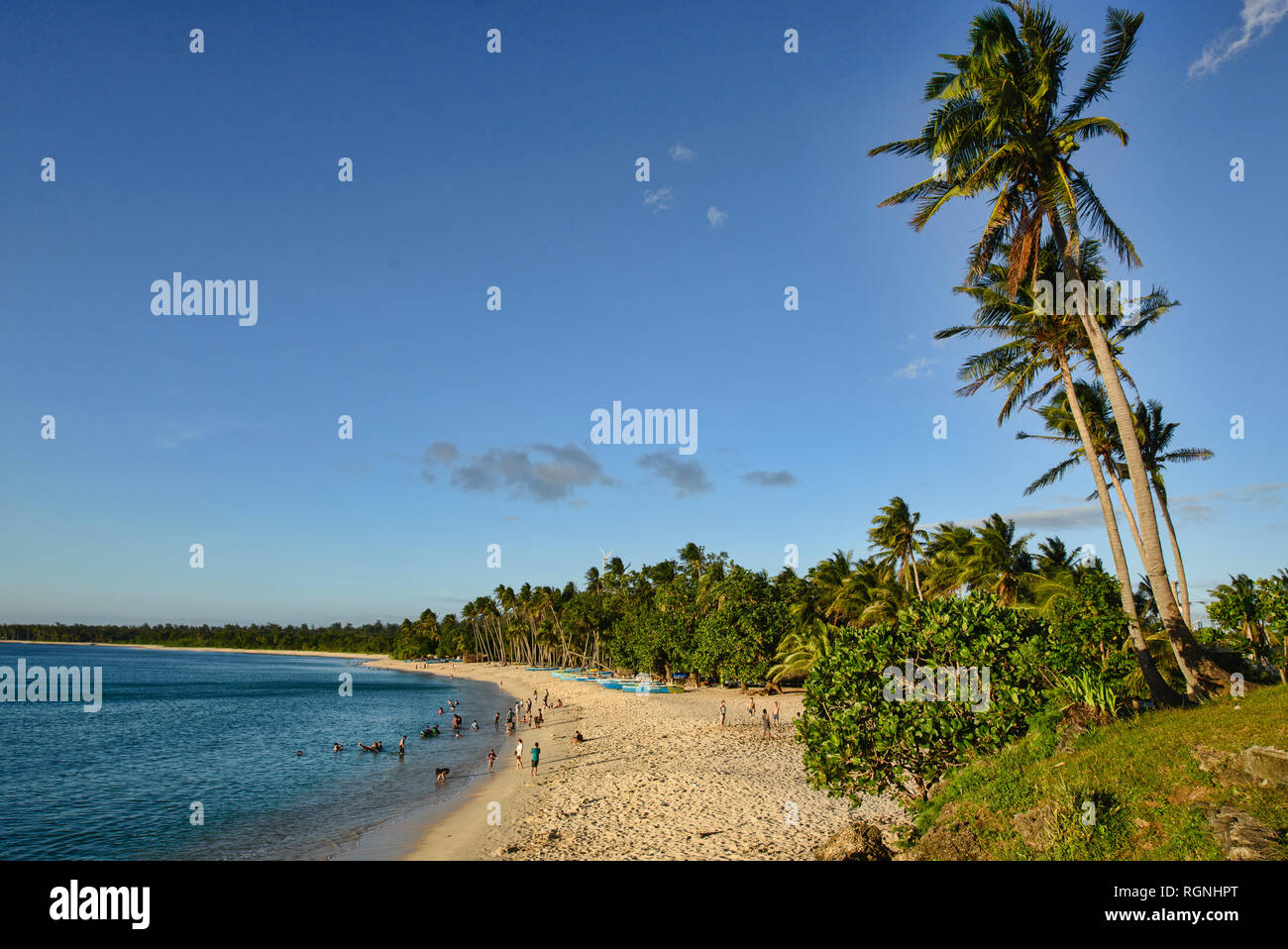 Beautiful Saud Beach, Pagudpud, Ilocos Norte, Philippines Stock Photo ...