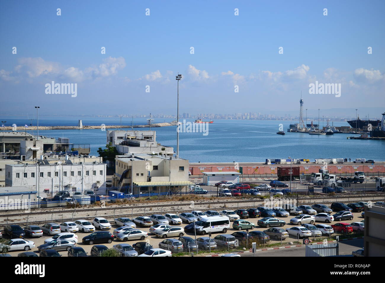 University of haifa port hi-res stock photography and images - Alamy