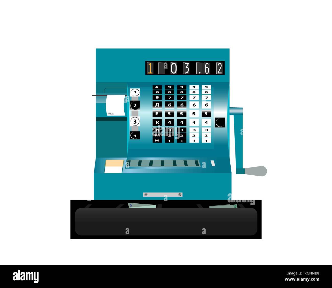 Vintage cash register hi-res stock photography and images - Alamy