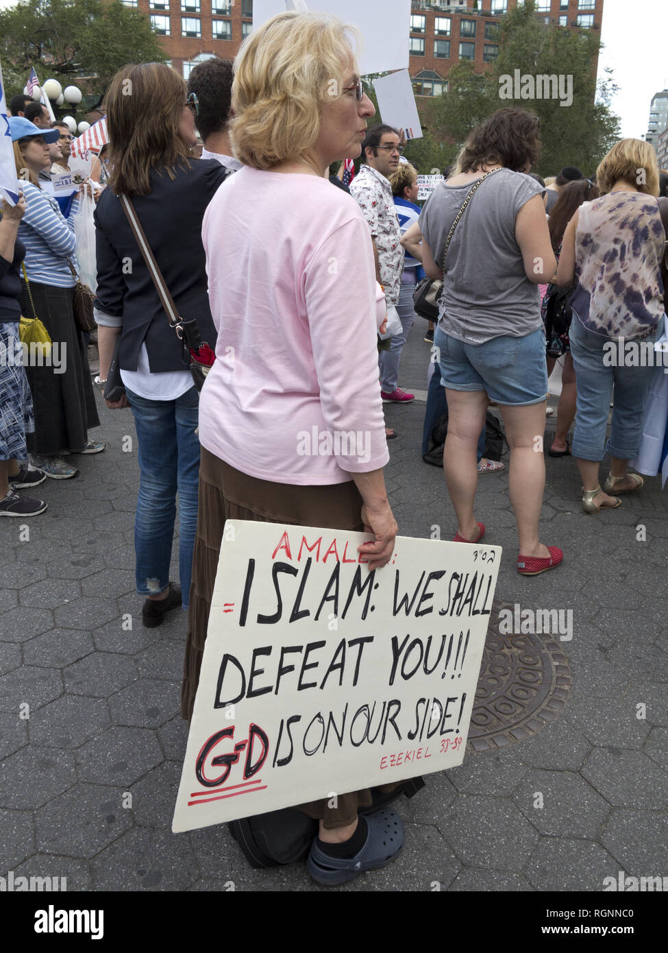 Rally in Support of Israel and Persecuted Religious Minorities under ...