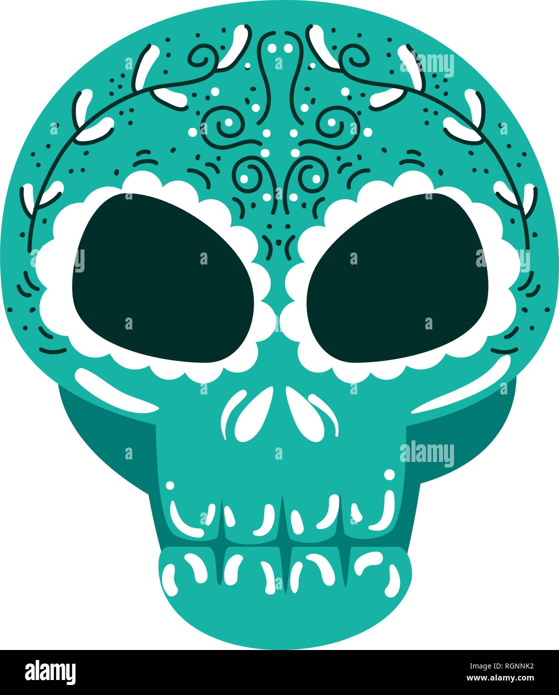 death day mask celebration Stock Vector Image & Art - Alamy