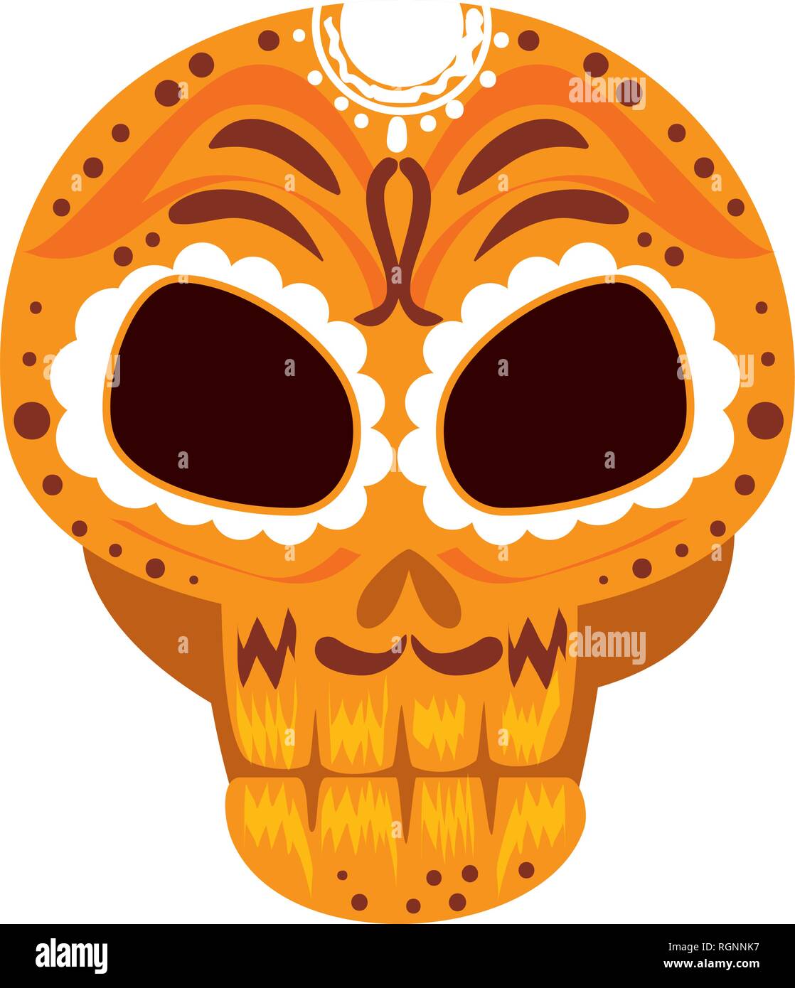 death day mask celebration Stock Vector Image & Art - Alamy
