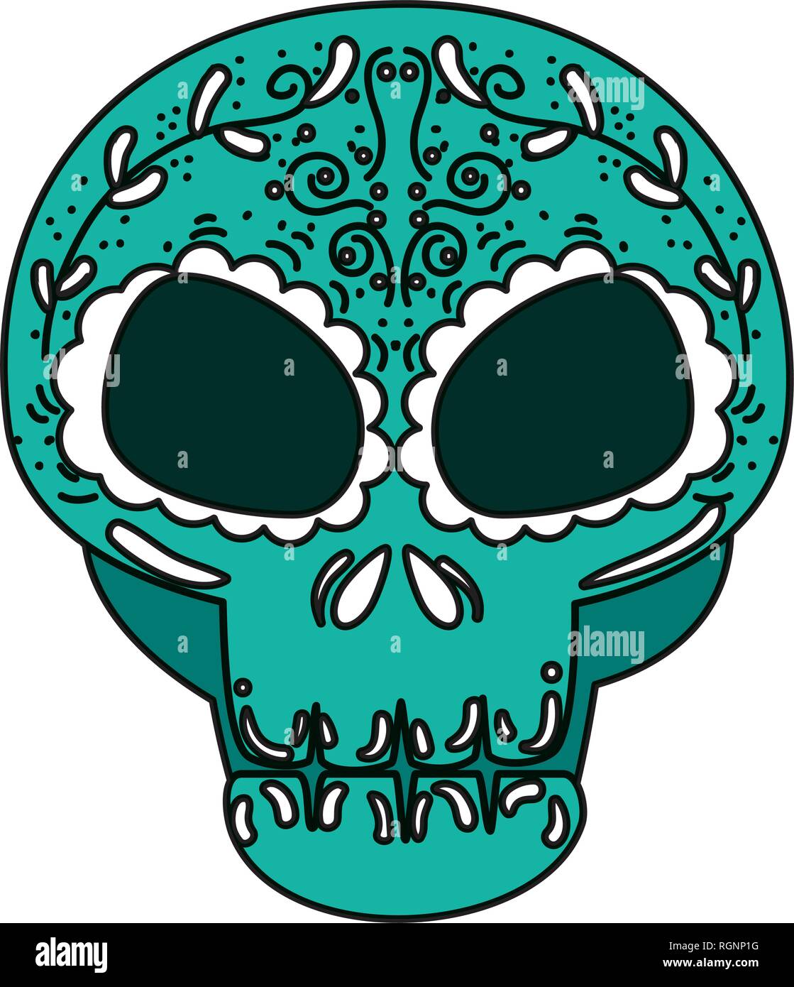 death day mask celebration Stock Vector Image & Art - Alamy