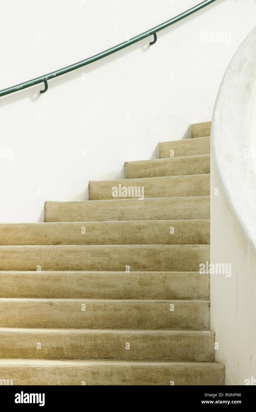 Concrete spiral staircase hi-res stock photography and images - Alamy
