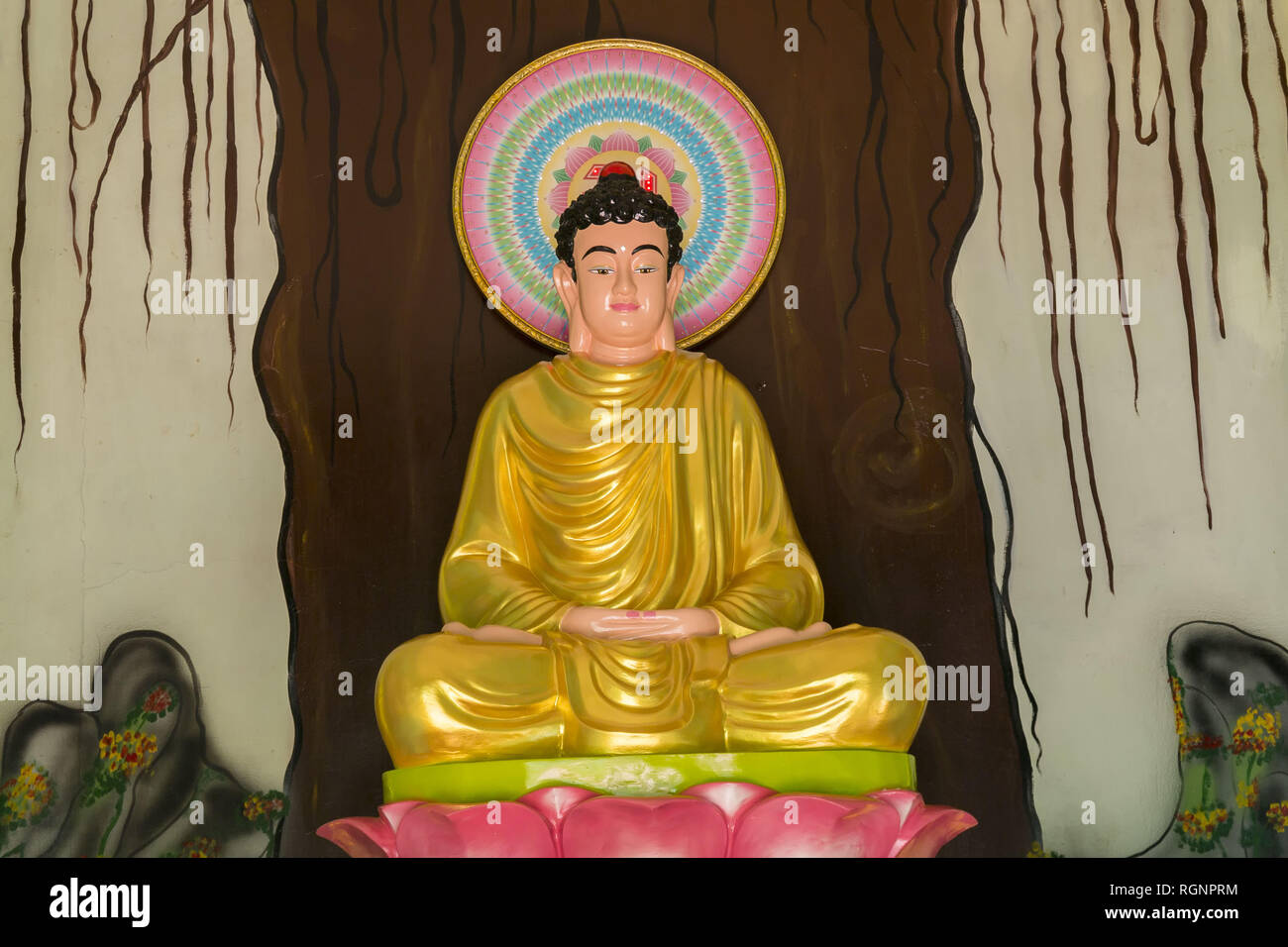 Neon buddha hi-res stock photography and images - Alamy