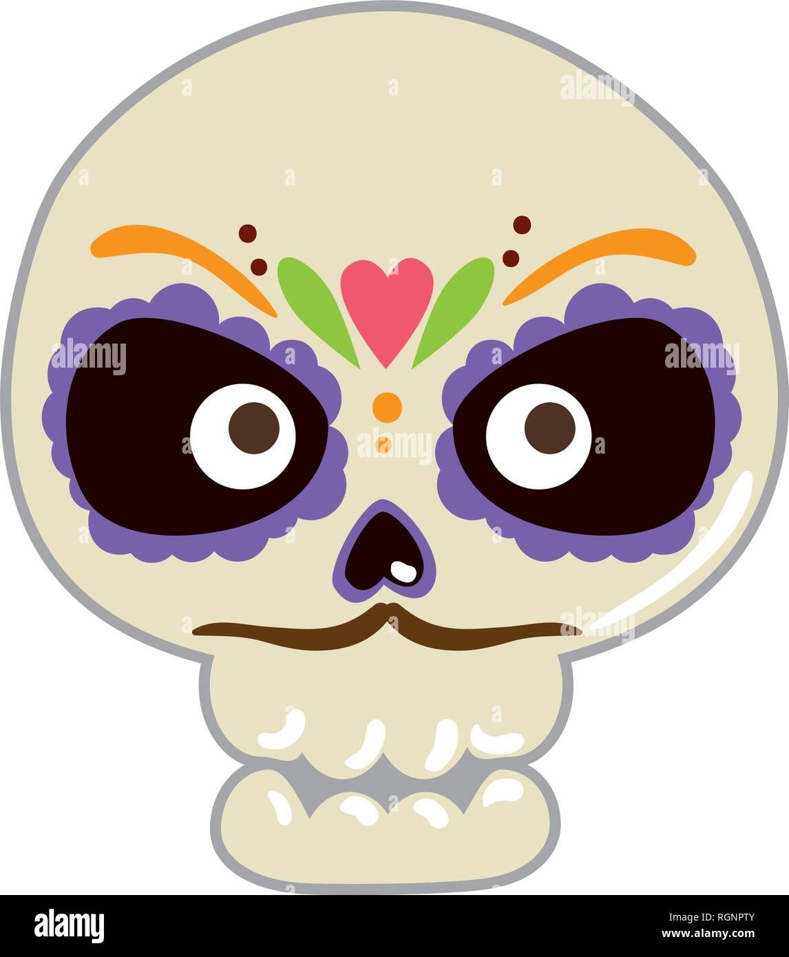 death day mask celebration Stock Vector Image & Art - Alamy