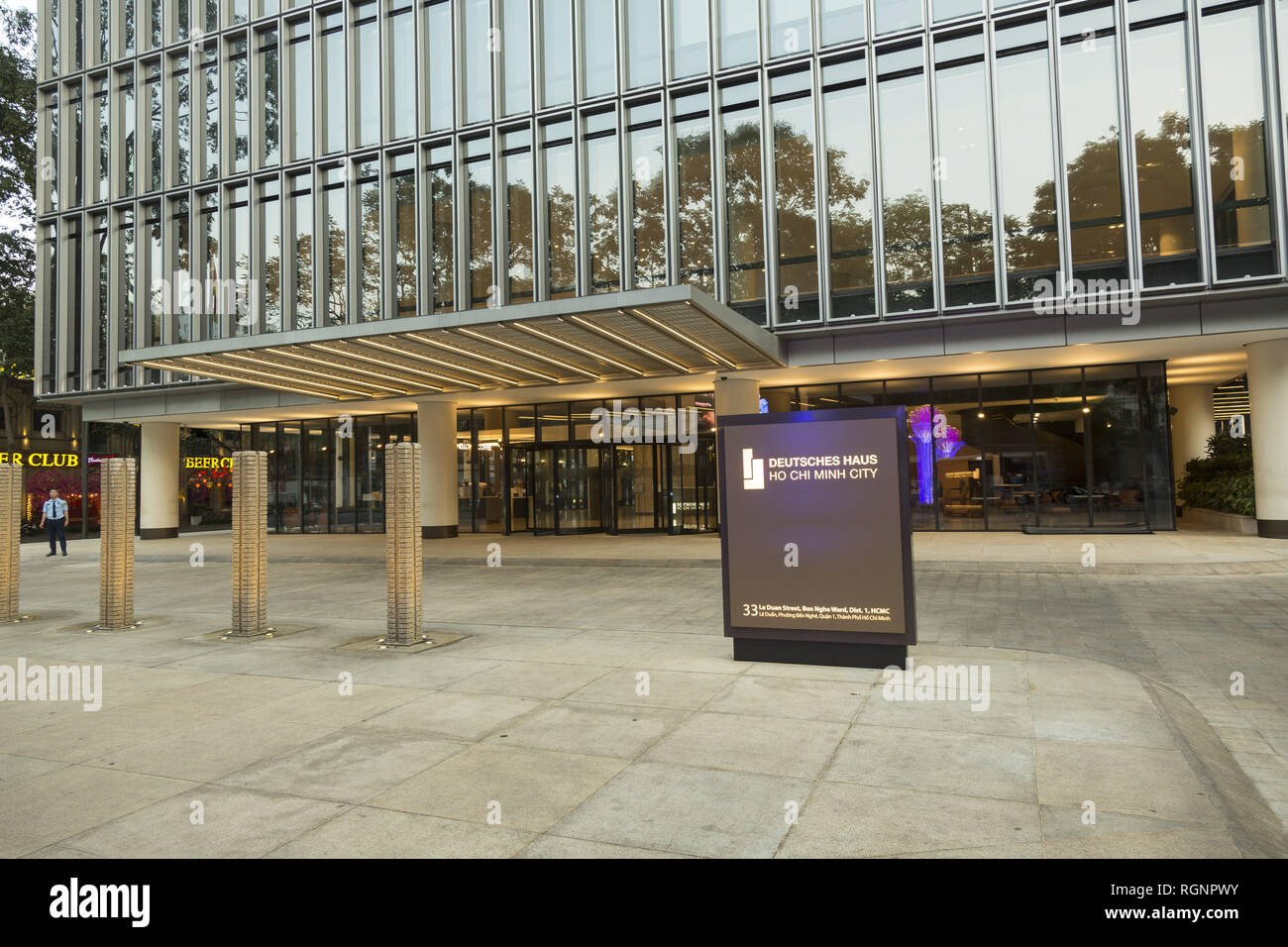 Deutsche house in Ho Chi Minh, Vietnam Stock Photo - Alamy