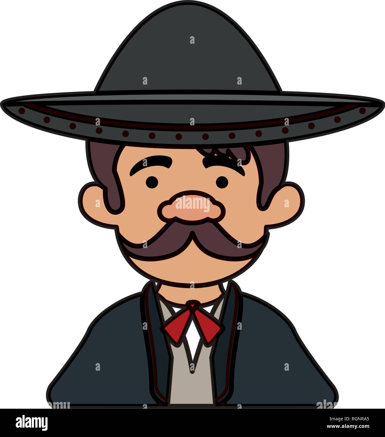 traditional mexican mariachi character Stock Vector Image & Art - Alamy