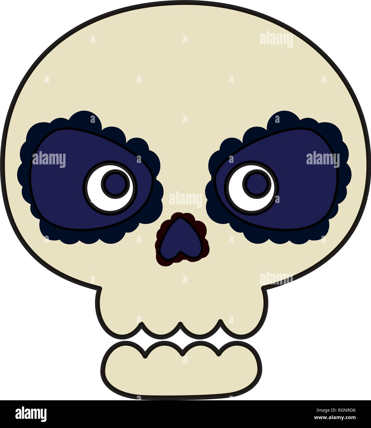 death day mask celebration Stock Vector Image & Art - Alamy