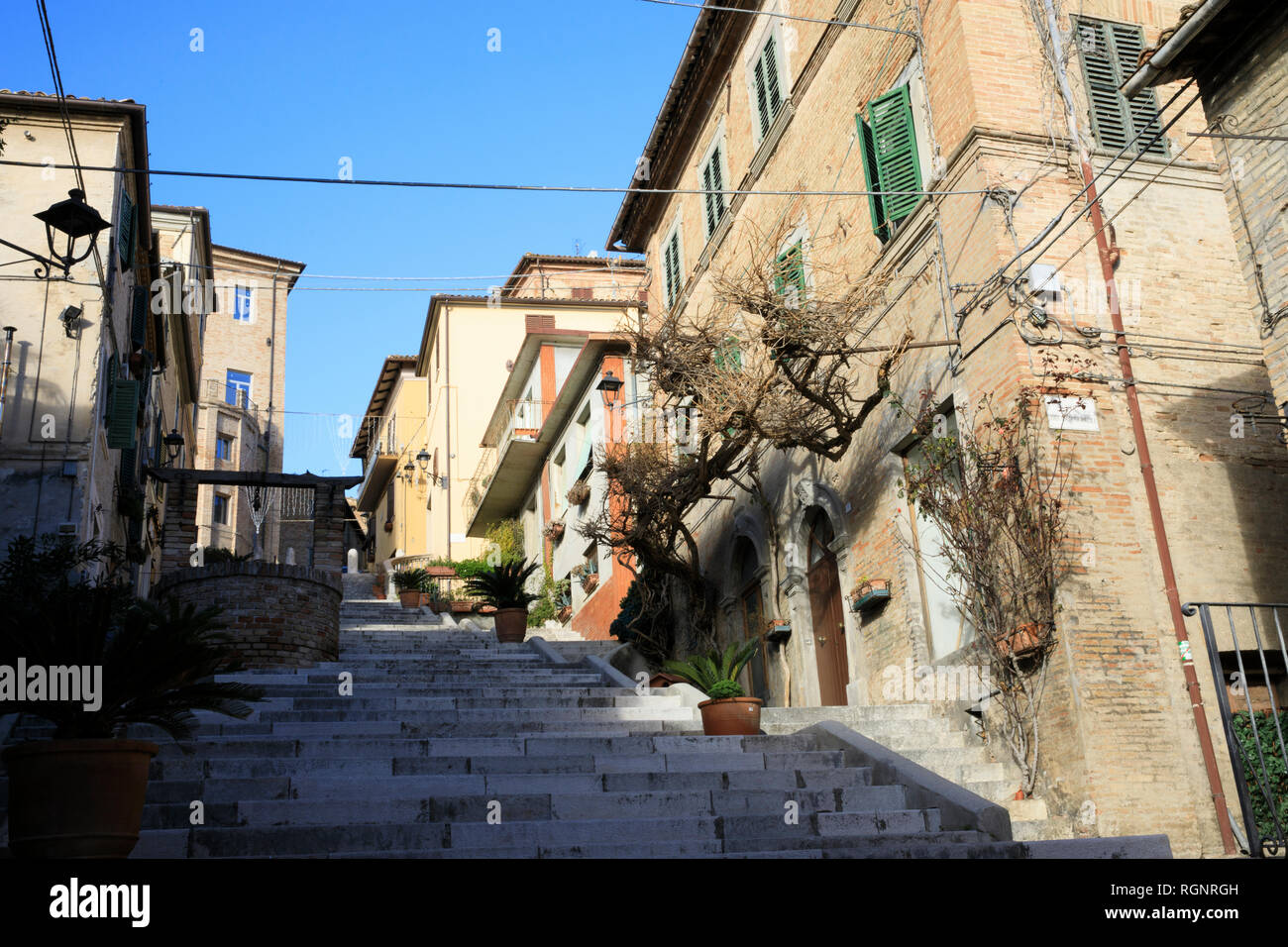 View to corinaldo hi-res stock photography and images - Alamy