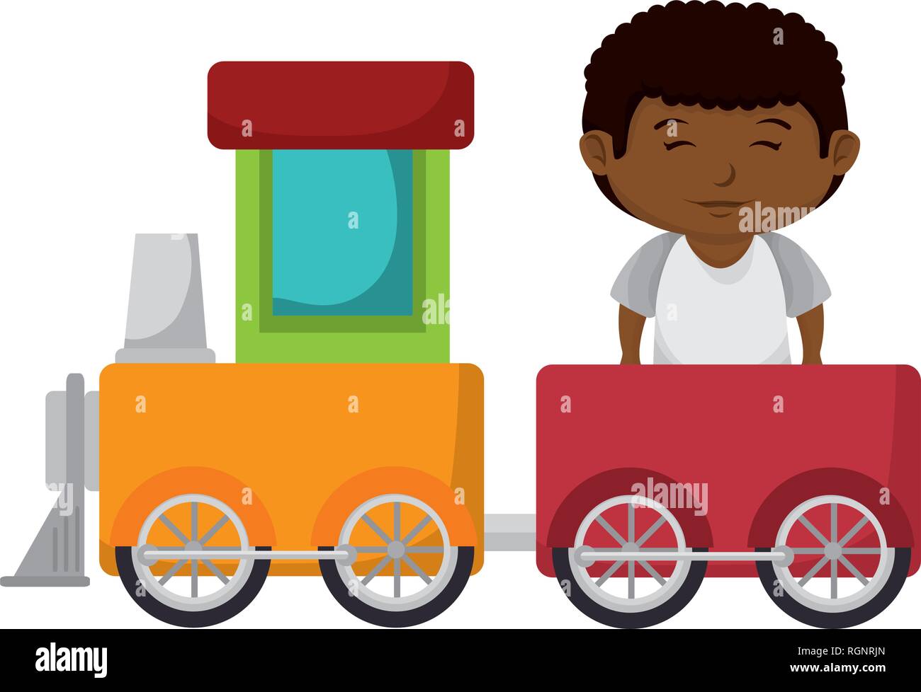 Little black train Cut Out Stock Images & Pictures - Alamy