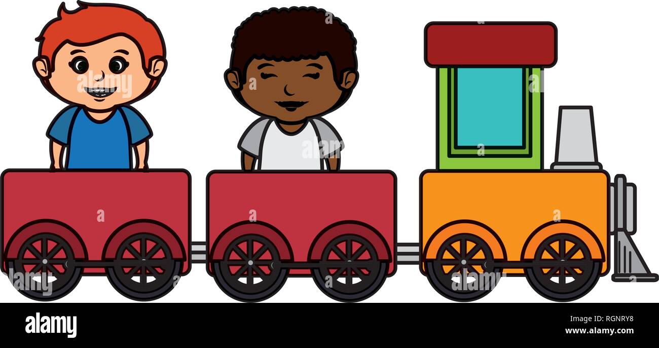 Pretty train Stock Vector Images - Alamy