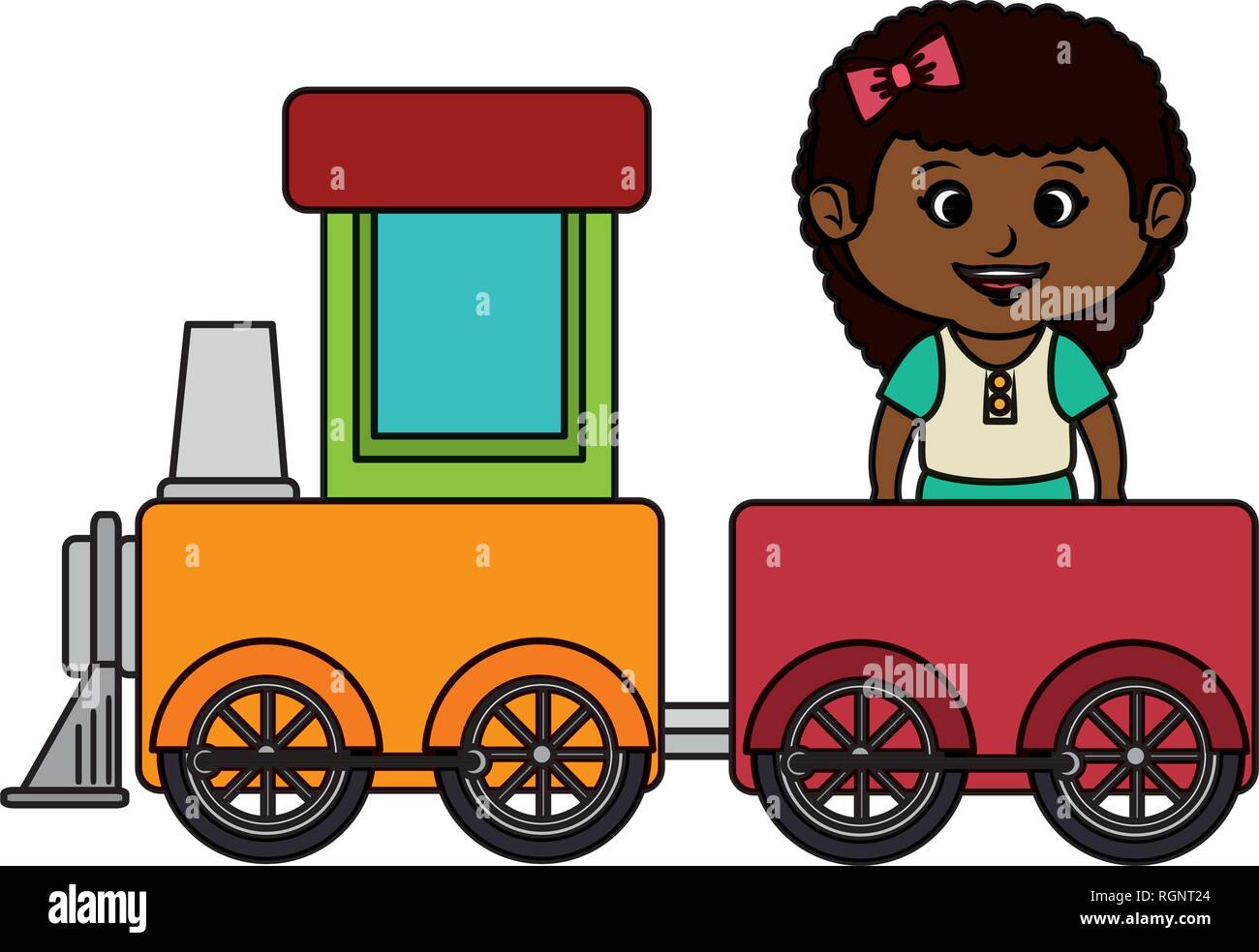 Youth train Stock Vector Images - Alamy