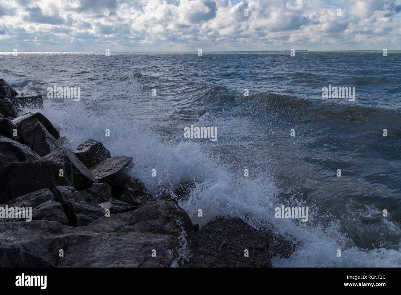 Lake Erie Ontario Canada Stock Photo - Alamy