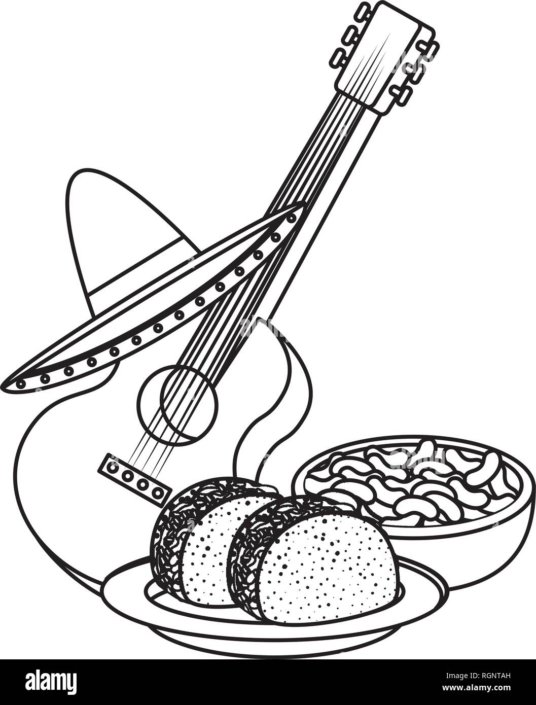 Instrument for eating food Stock Vector Images - Alamy