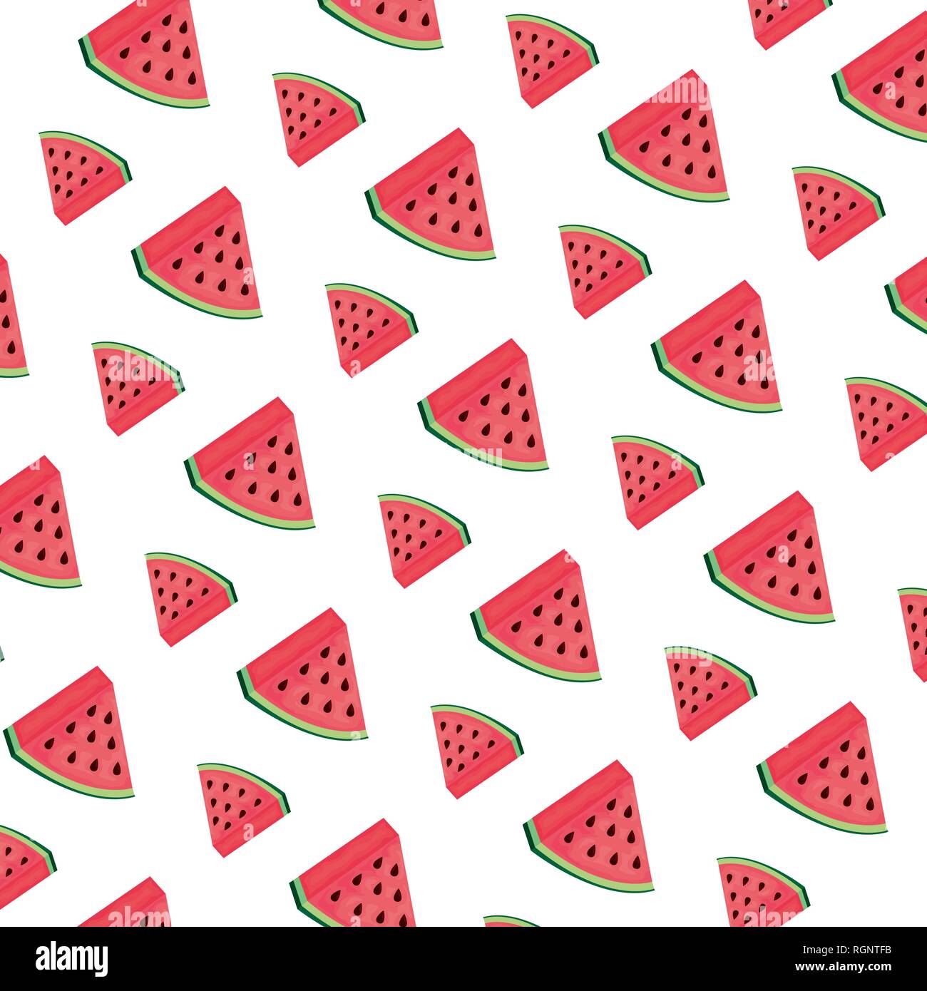 watermelon fresh pattern background Stock Vector Image & Art - Alamy