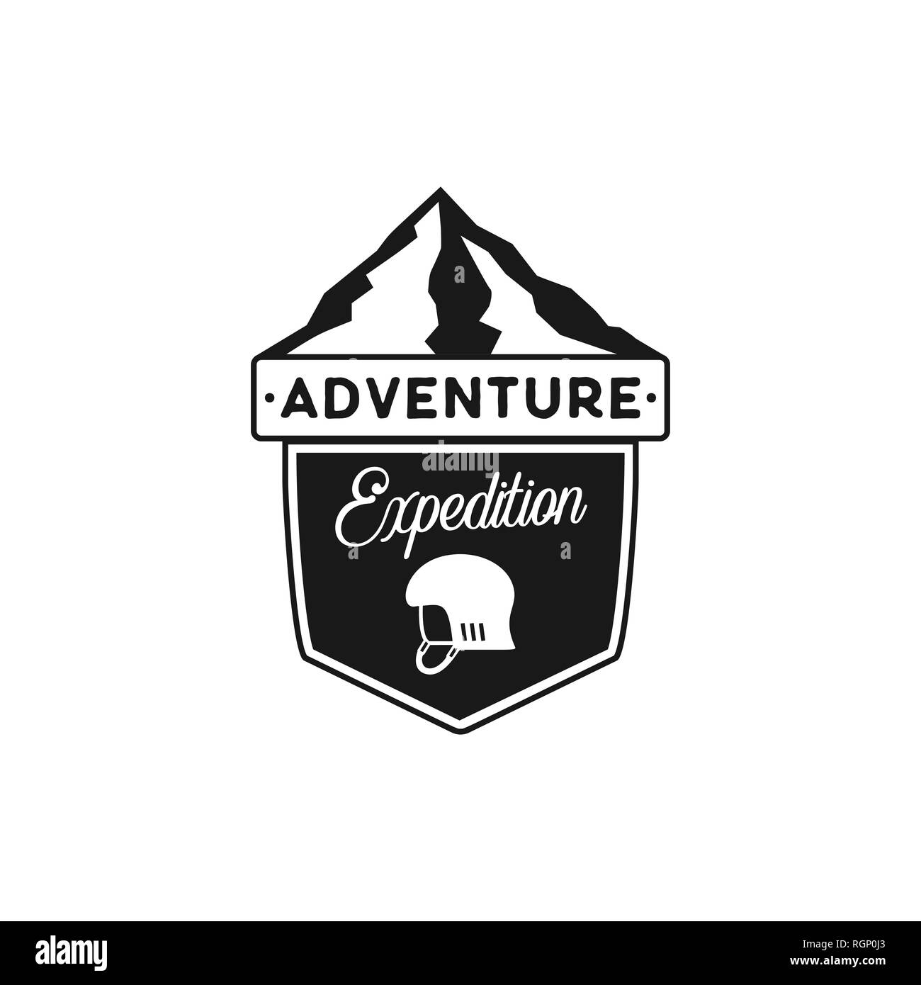 Expedition logo Black and White Stock Photos & Images - Alamy