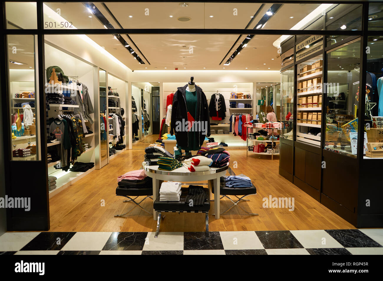 HONG KONG - CIRCA NOVEMBER, 2016: a store in Hong Kong. Shopping is a ...