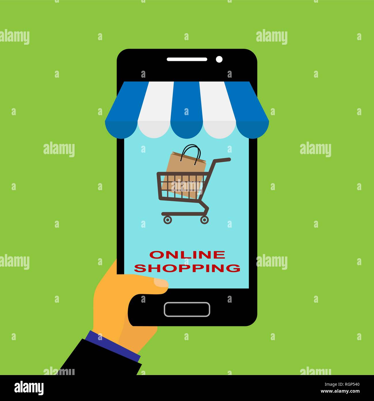 Remote purchase Stock Vector Images - Alamy