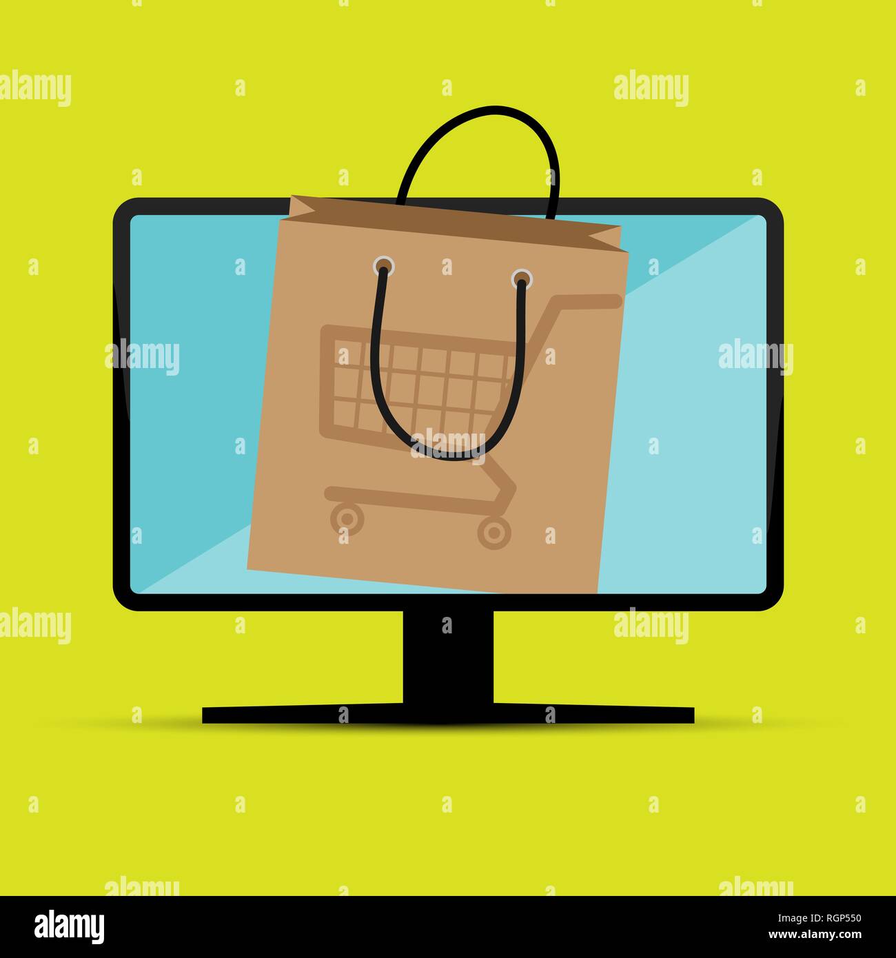 Remote purchase Stock Vector Images - Alamy