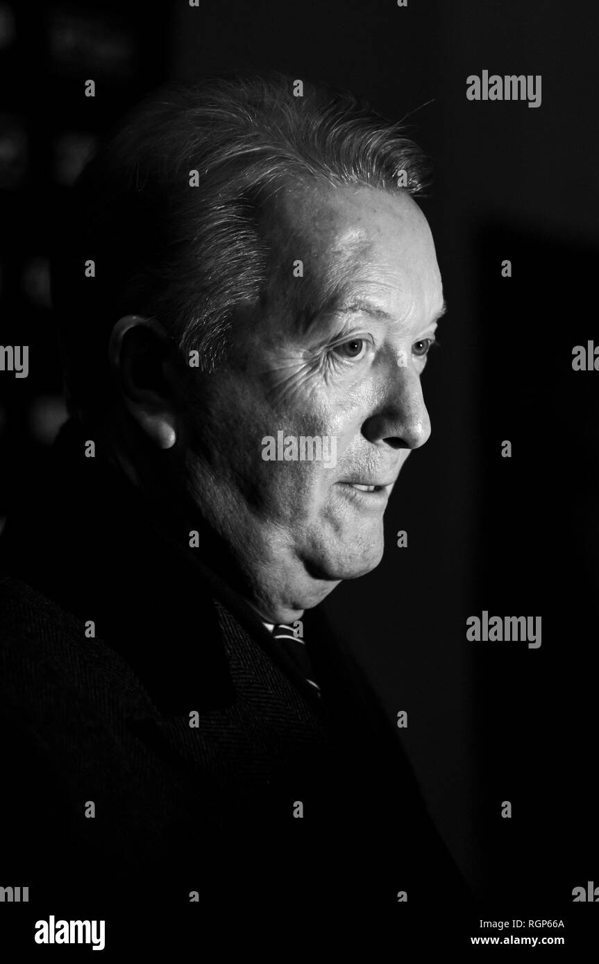 Press conference royal albert hall Black and White Stock Photos ...