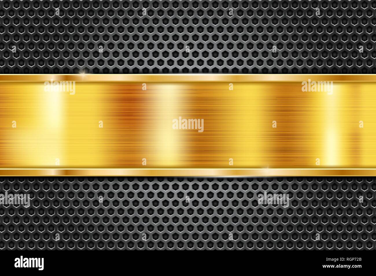 Perforated gold hi-res stock photography and images - Alamy