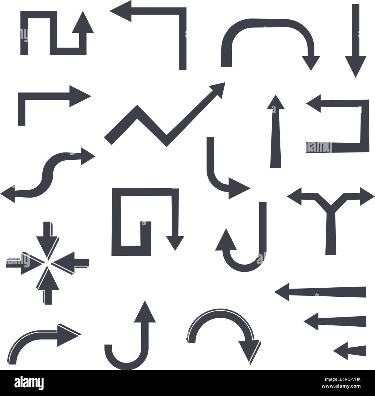 Straight arrows hi-res stock photography and images - Alamy