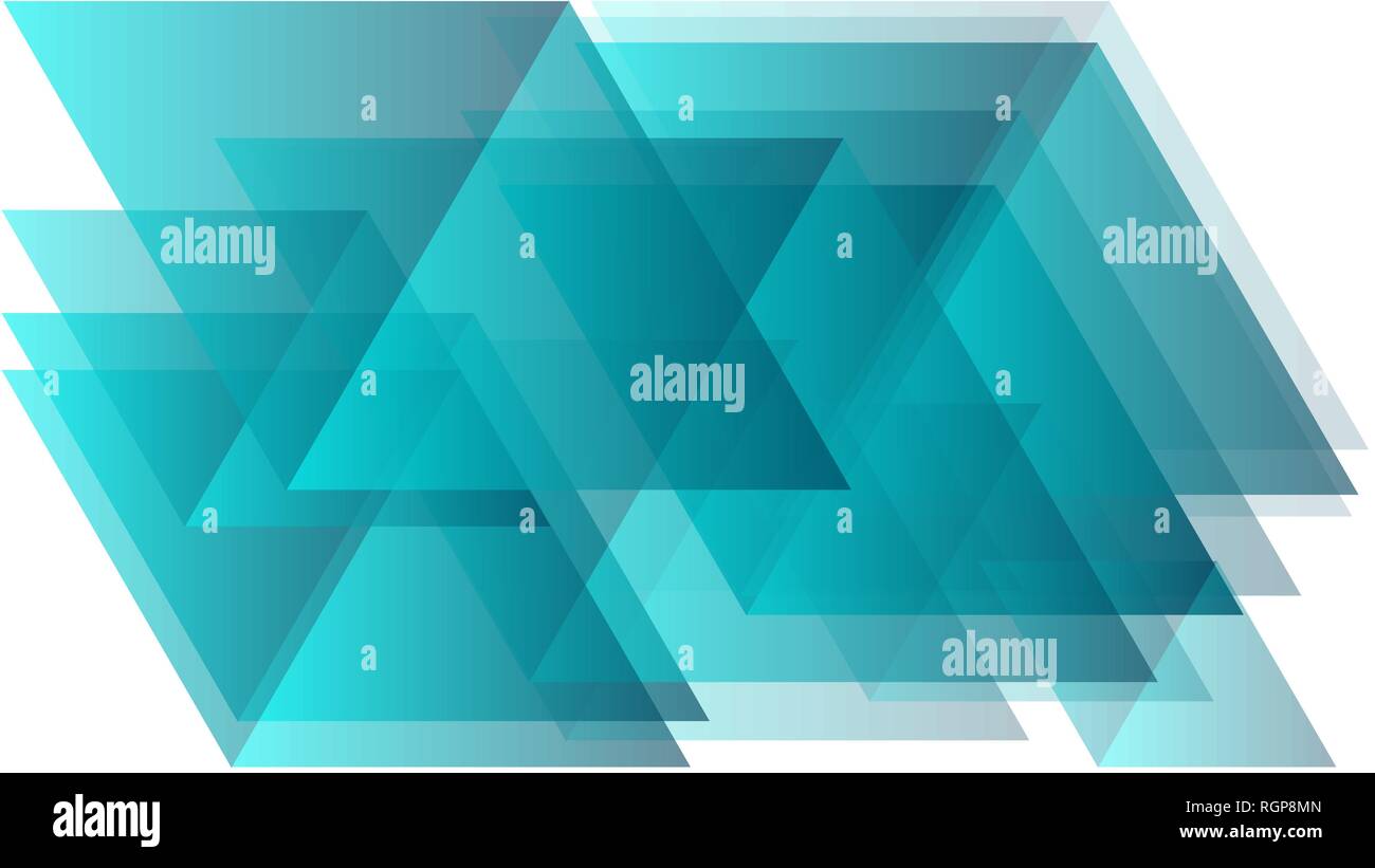 Triangle shapes random transparent gradient vector abstract art Stock ...
