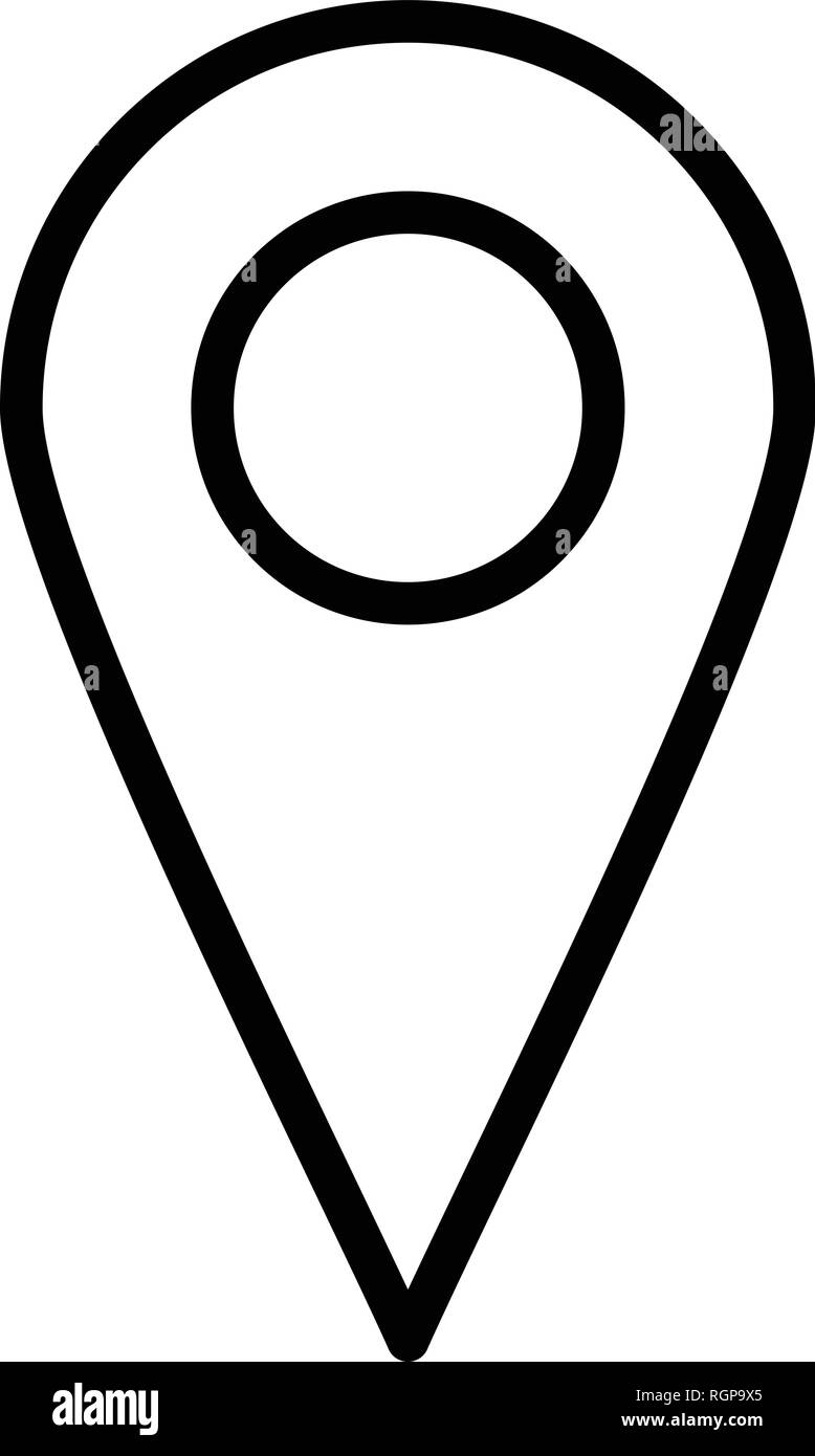 Location Vector Icon Sign Icon Vector Illustration For Personal And ...
