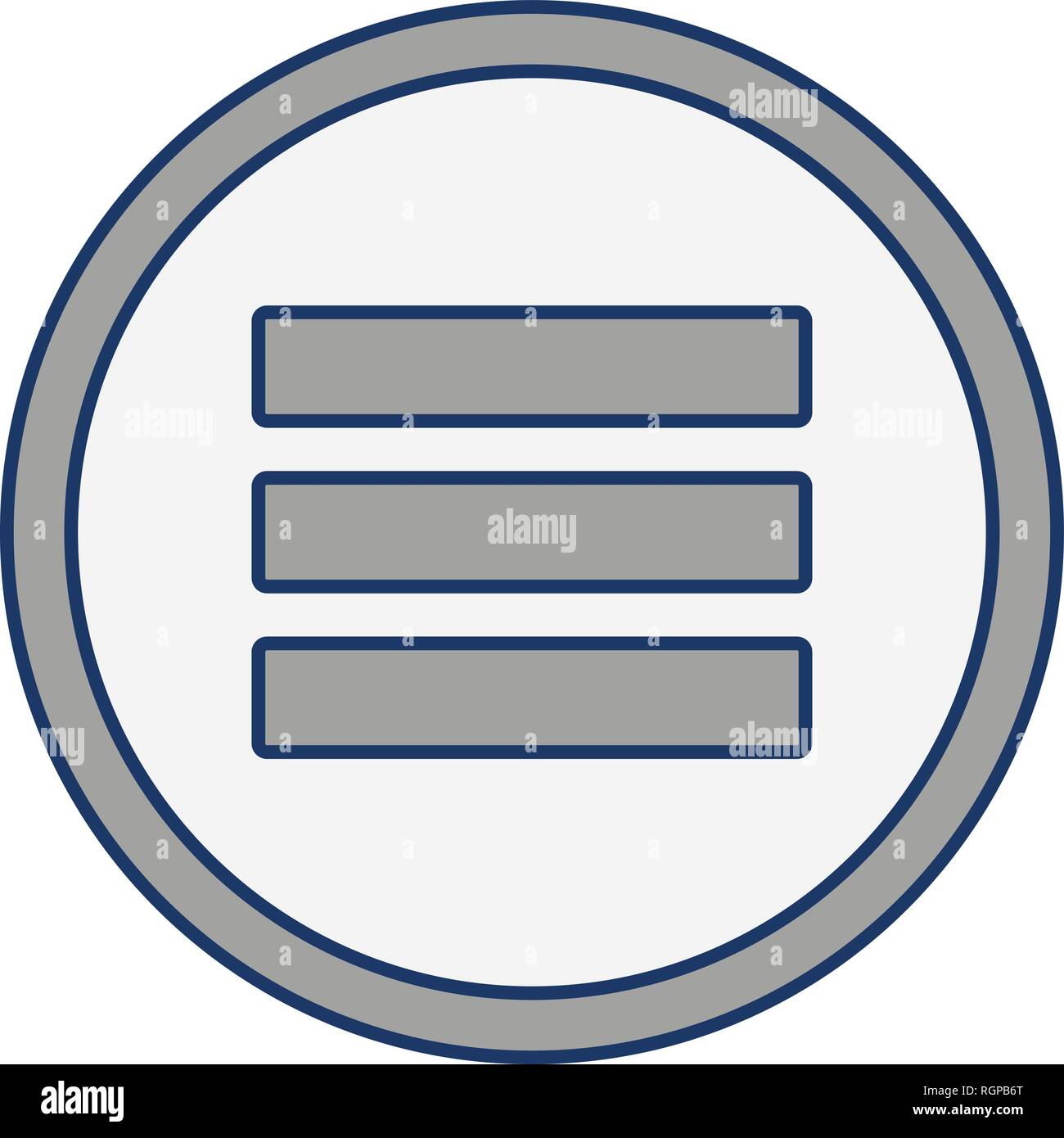 Menu Vector Icon Sign Icon Vector Illustration For Personal And ...