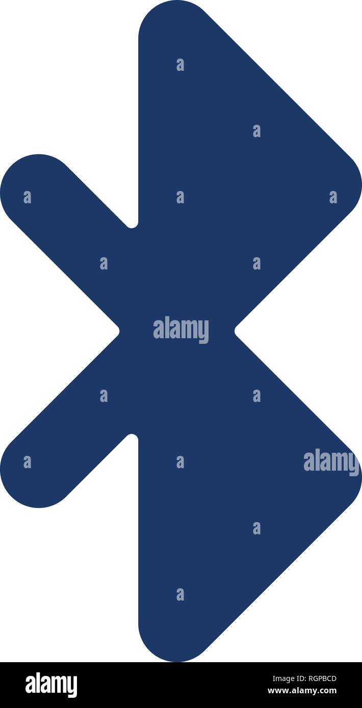 Bluetooth Vector Icon Stock Vector Image & Art - Alamy