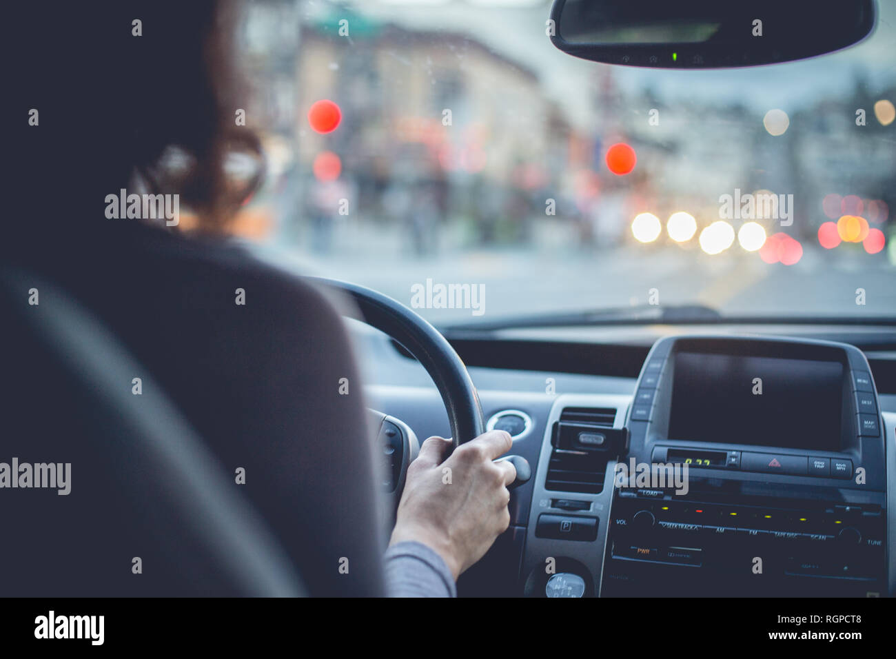 Lady driving hi-res stock photography and images - Alamy