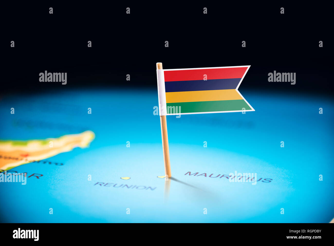 Flag country mauritius on hi-res stock photography and images - Alamy