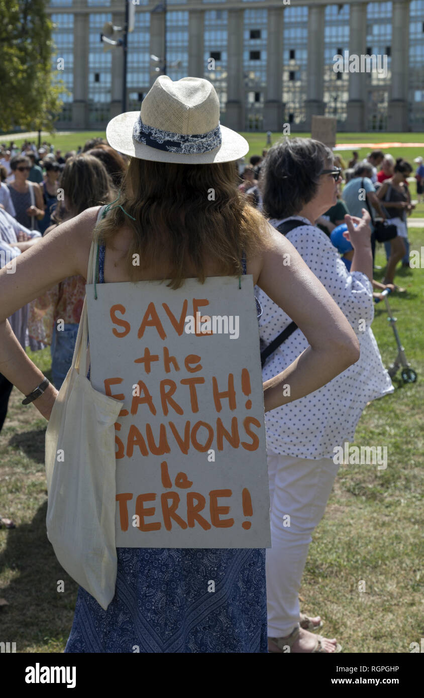 March for Climate in Montpellier France Stock Photo - Alamy