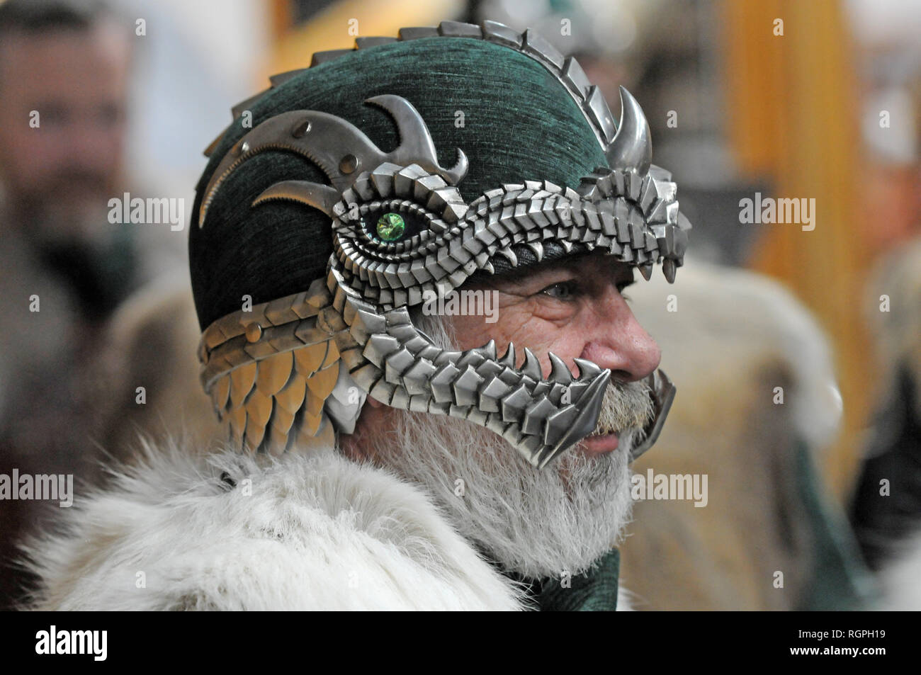 The 2019 Up Helly Aa fire festival held in Lerwick Shetland in January ...