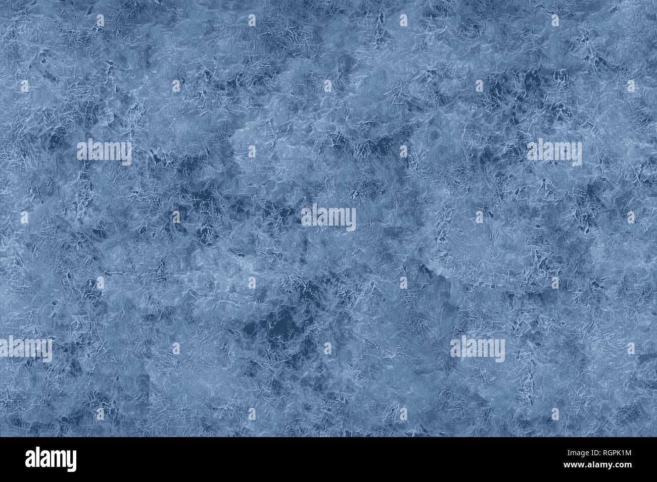 Texture of ice, blue frozen ice and snow under cold weather Stock Photo ...