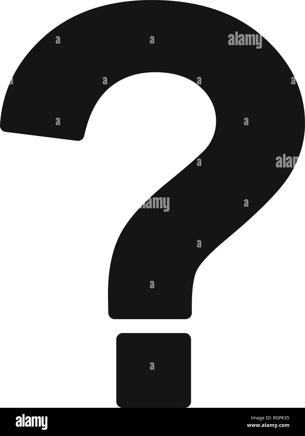 Question Mark Vector Icon Sign Icon Vector Illustration For Personal ...